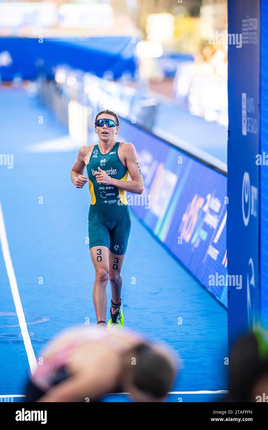 Natalie Van Coevorden participating in Pontevedra in the 2023 World ...