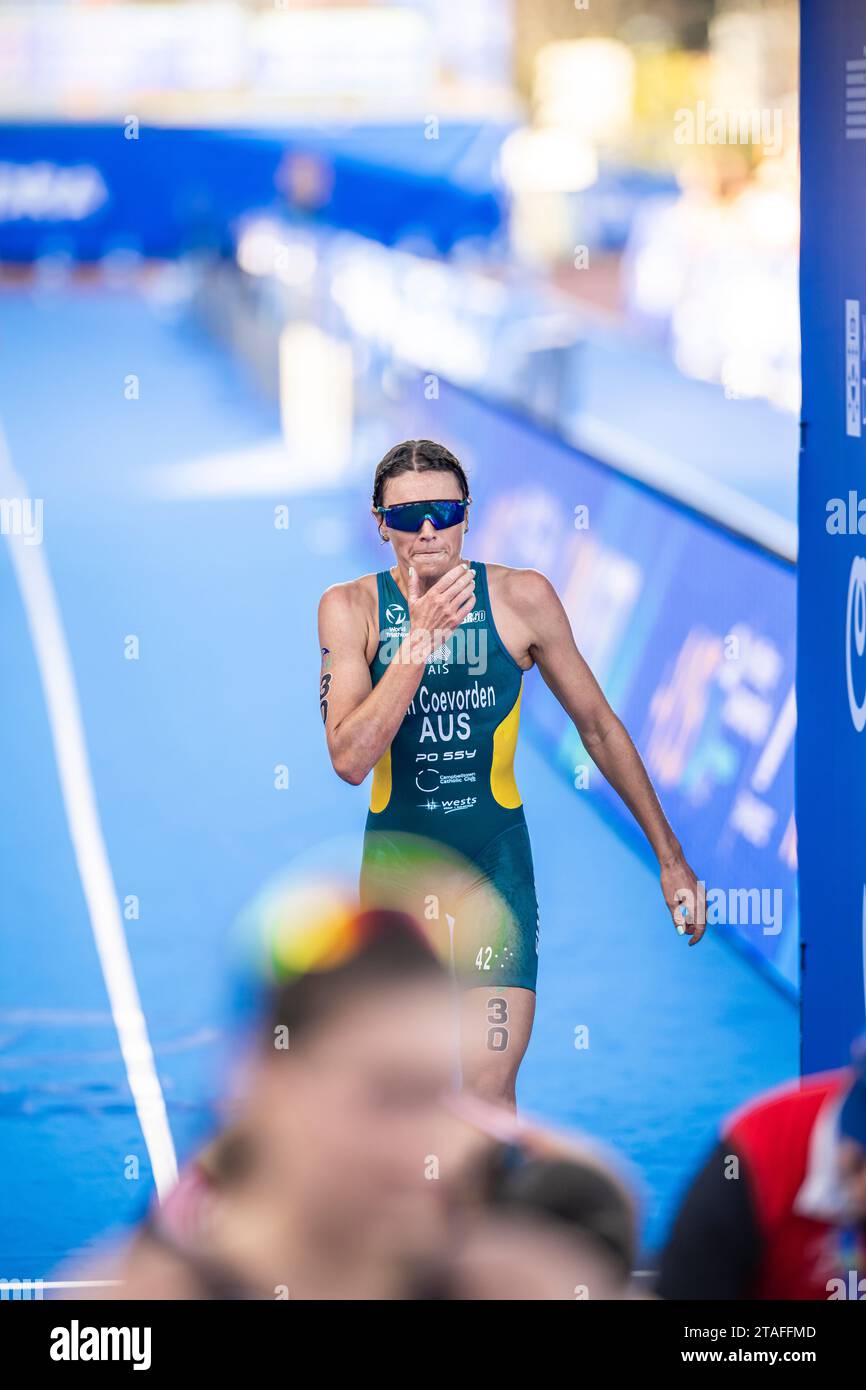 Natalie Van Coevorden participating in Pontevedra in the 2023 World ...