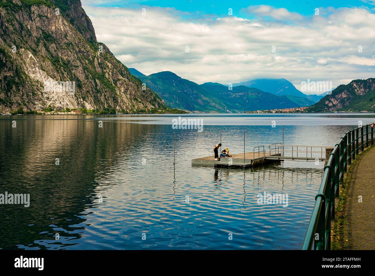 Como Lake, Lecco, Italy Stock Photo - Alamy