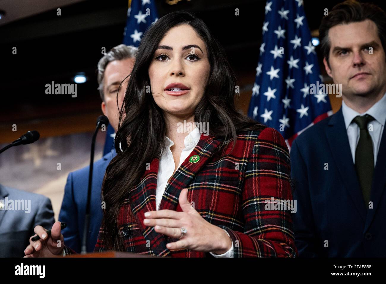 Washington, United States. 30th Nov, 2023. U.S. Representative Anna ...