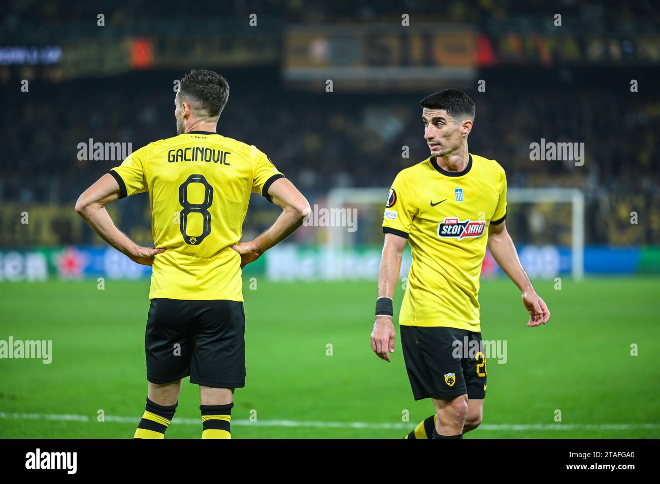 Athens, Lombardy, Greece. 30th Nov, 2023. 8 MIJAT GACINOVIC and 20 ...
