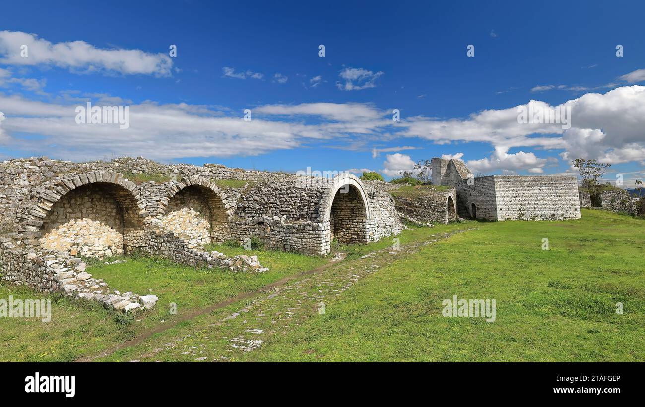 090 Ruins of the White Mosque integrated into the remains of the wall ...
