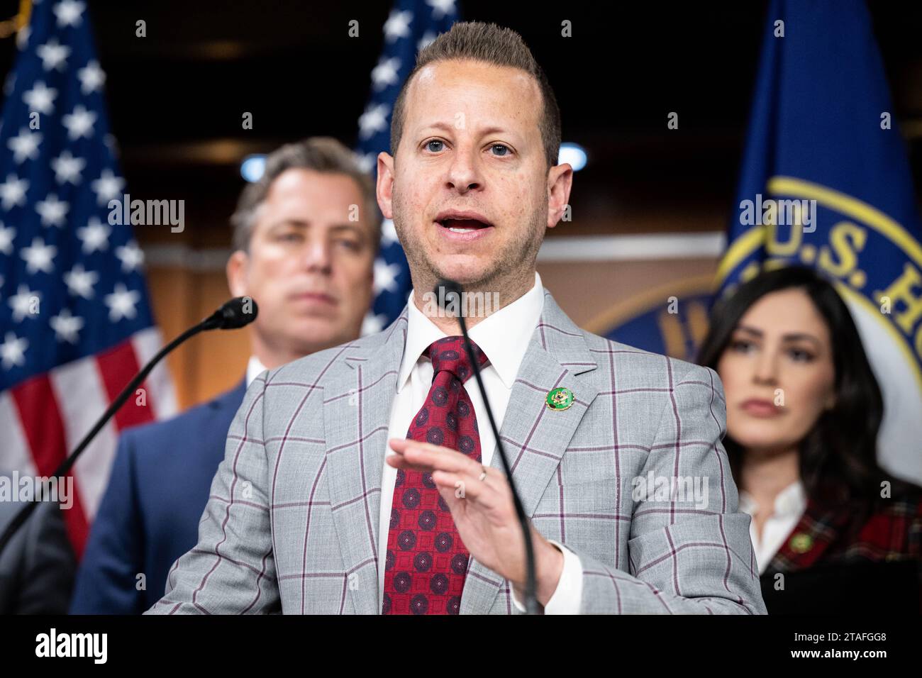 Washington, United States. 30th Nov, 2023. U.S. Representative Jared ...