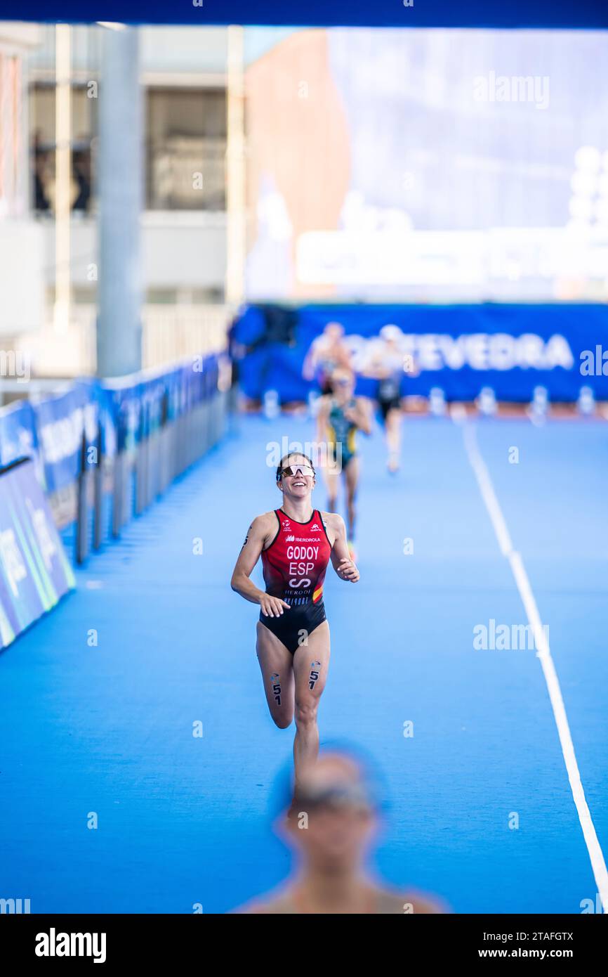 Anna Godoy Contreras participating in Pontevedra in the 2023 World ...