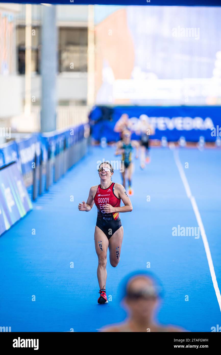 Anna Godoy Contreras participating in Pontevedra in the 2023 World ...