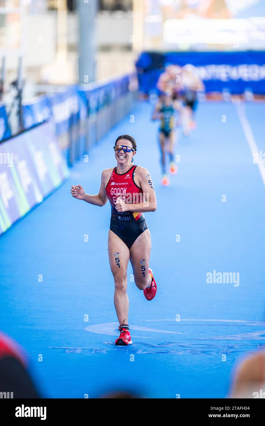 Anna Godoy Contreras participating in Pontevedra in the 2023 World ...