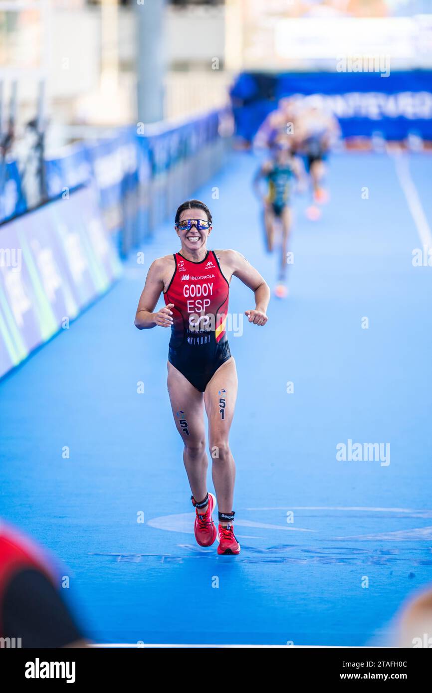 Anna Godoy Contreras participating in Pontevedra in the 2023 World ...