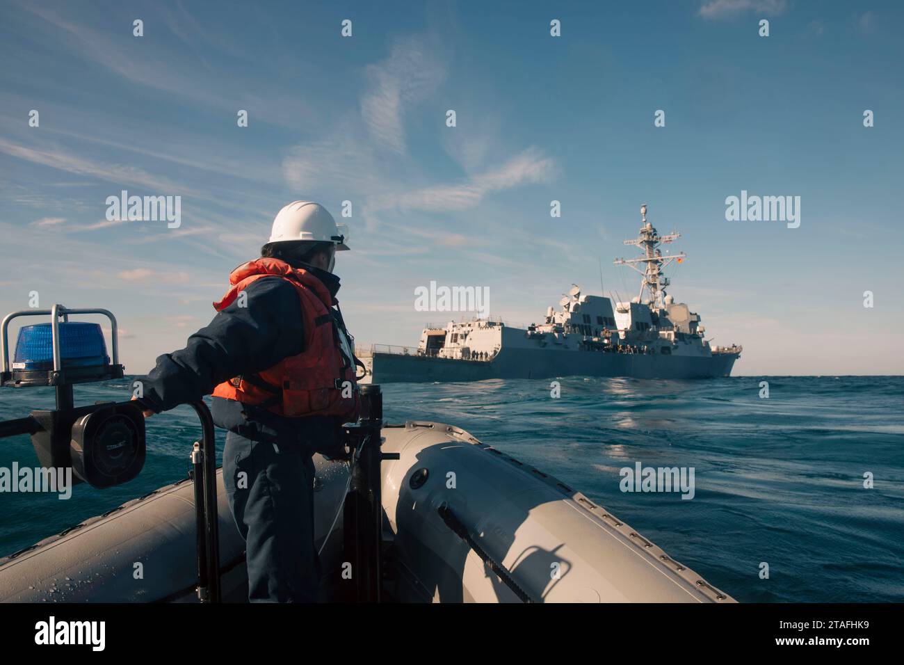 231113-N-EJ843-1148 ATLANTIC OCEAN (Nov. 13, 2023) - Ens. Rachel ...