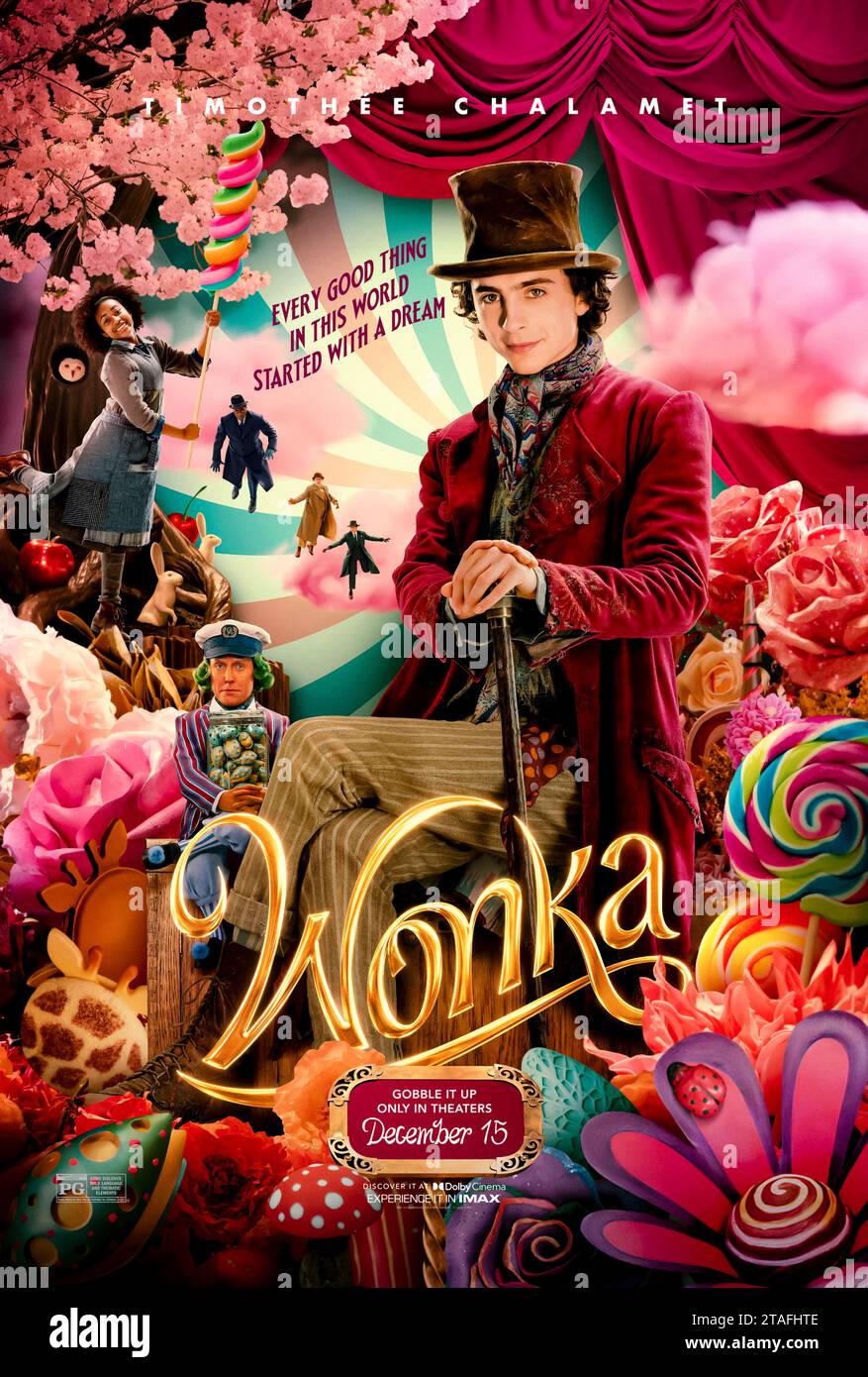 Wonka (2023) directed by Paul King and starring Timothée Chalamet ...
