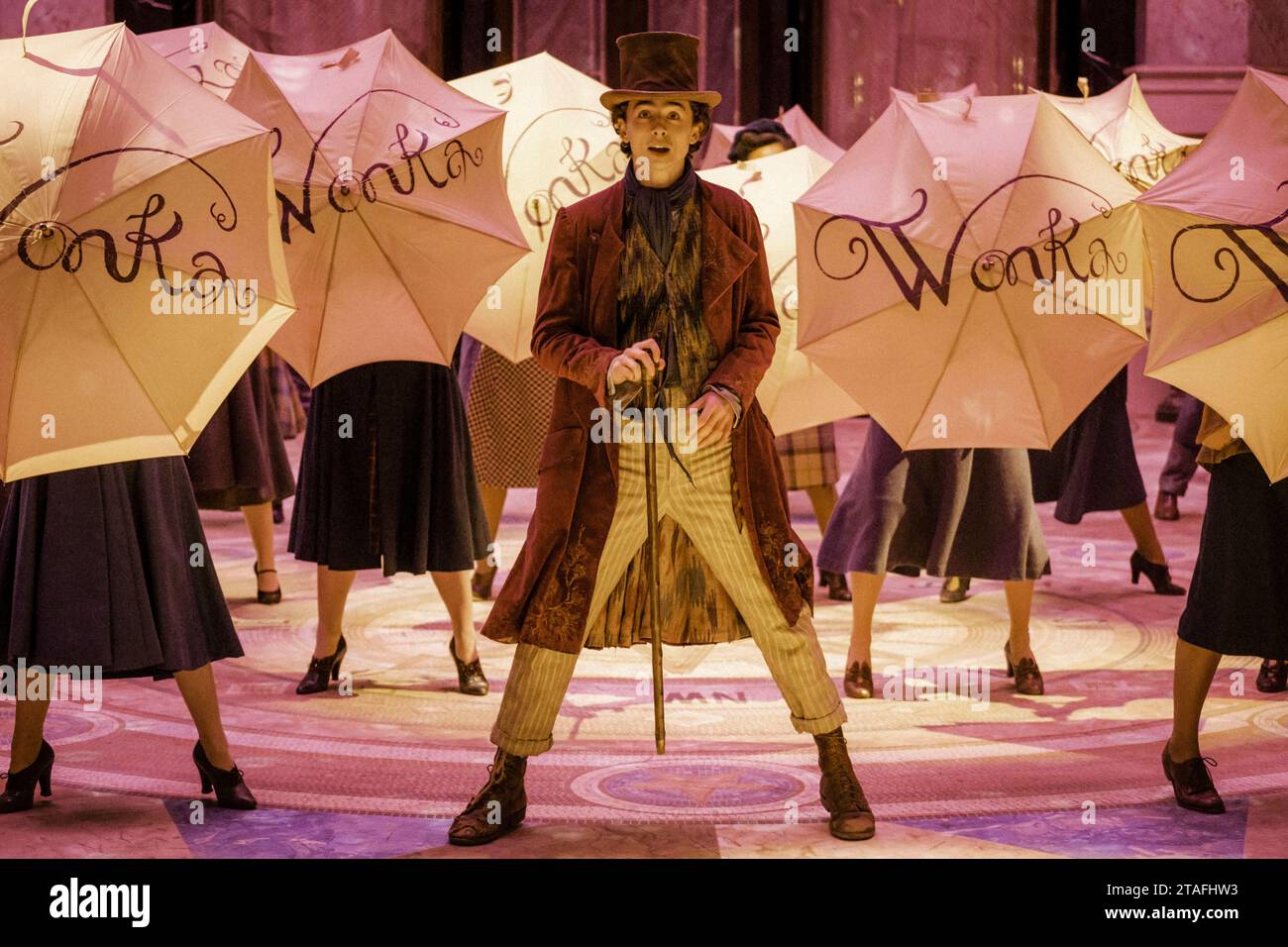 Wonka (2023) directed by Paul King and starring Timothée Chalamet ...