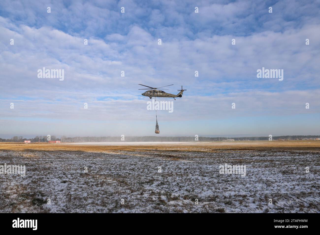 U.S. Army Soldiers assigned to Alpha Company, 129th Division ...