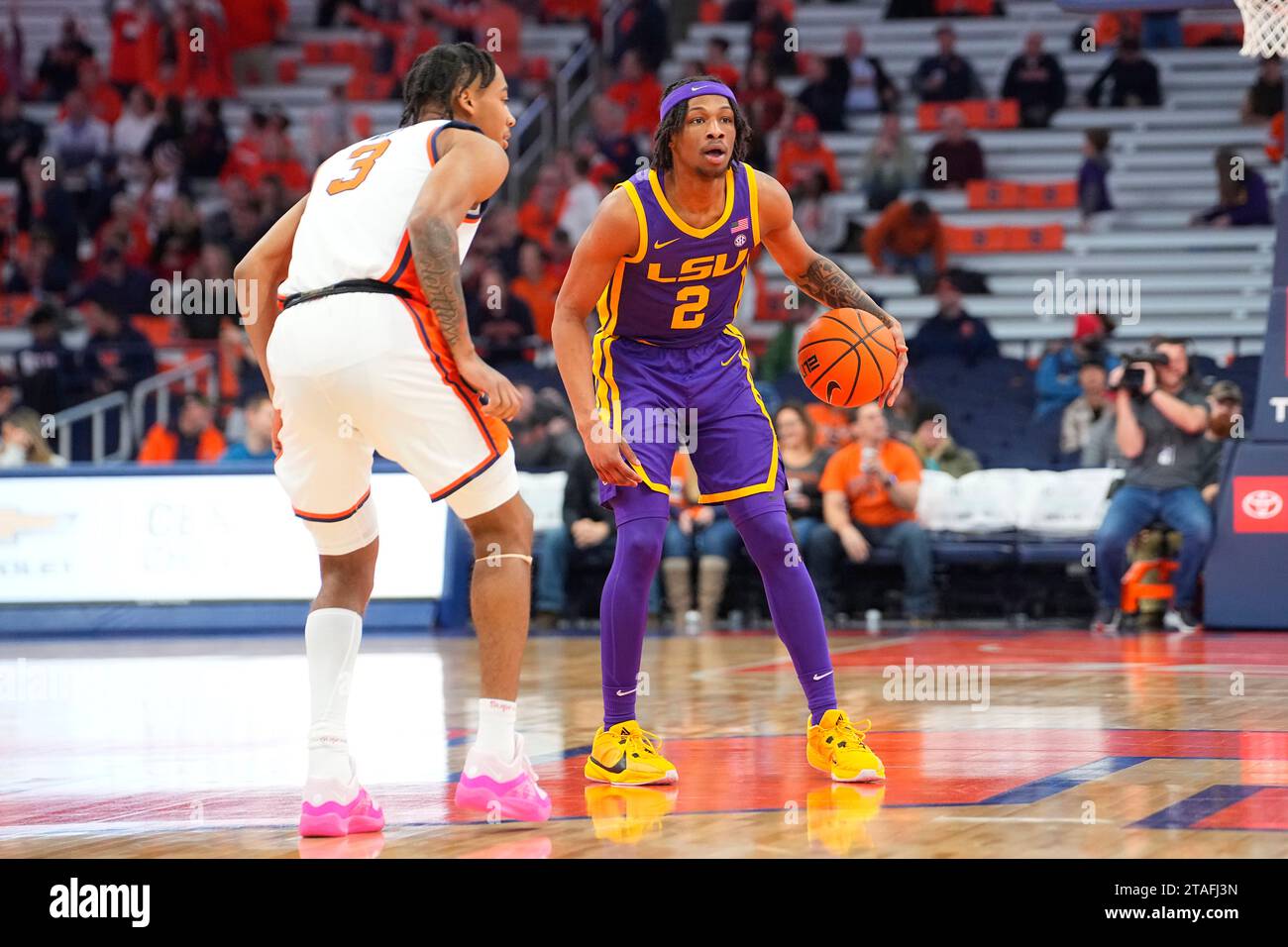SYRACUSE, NY - NOVEMBER 28: LSU Tigers Guard Mike Williams III (2 ...