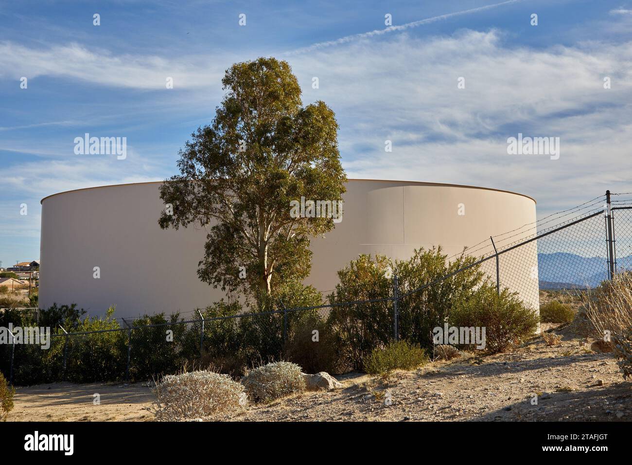 Desert Hot Springs, California, USA. 27th Nov, 2023. Water storage ...
