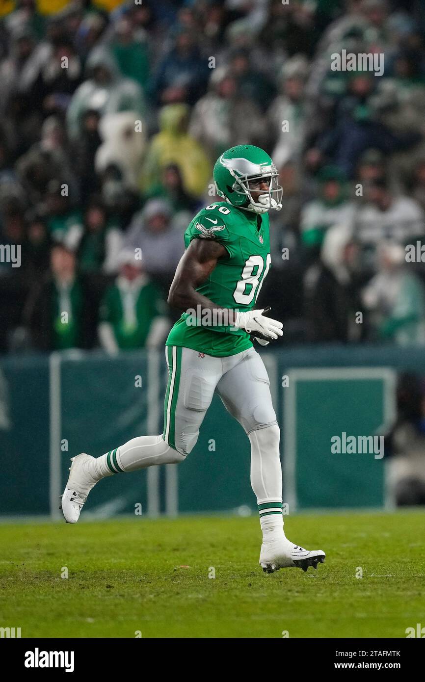 Philadelphia Eagles' Julio Jones in action an NFL football game, Sunday ...