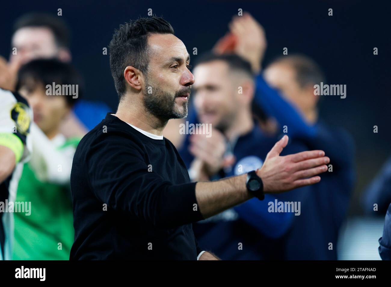 Athens, Greece. Credit: D. 30th Nov, 2023. Roberto De Zerbi (Brighton ...