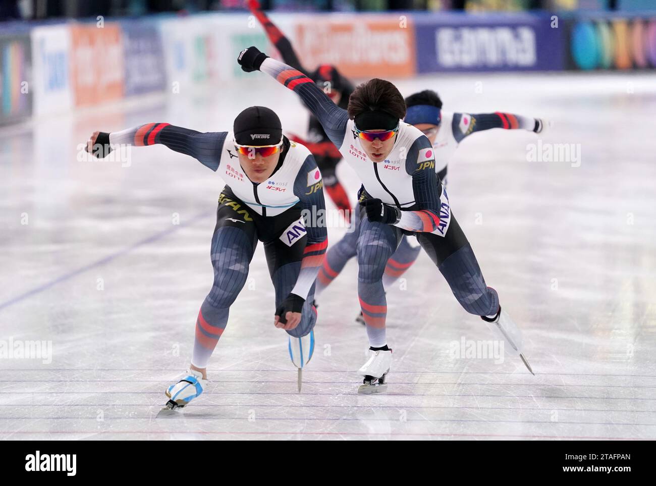 Training isu speed skating world cup hi-res stock photography and ...