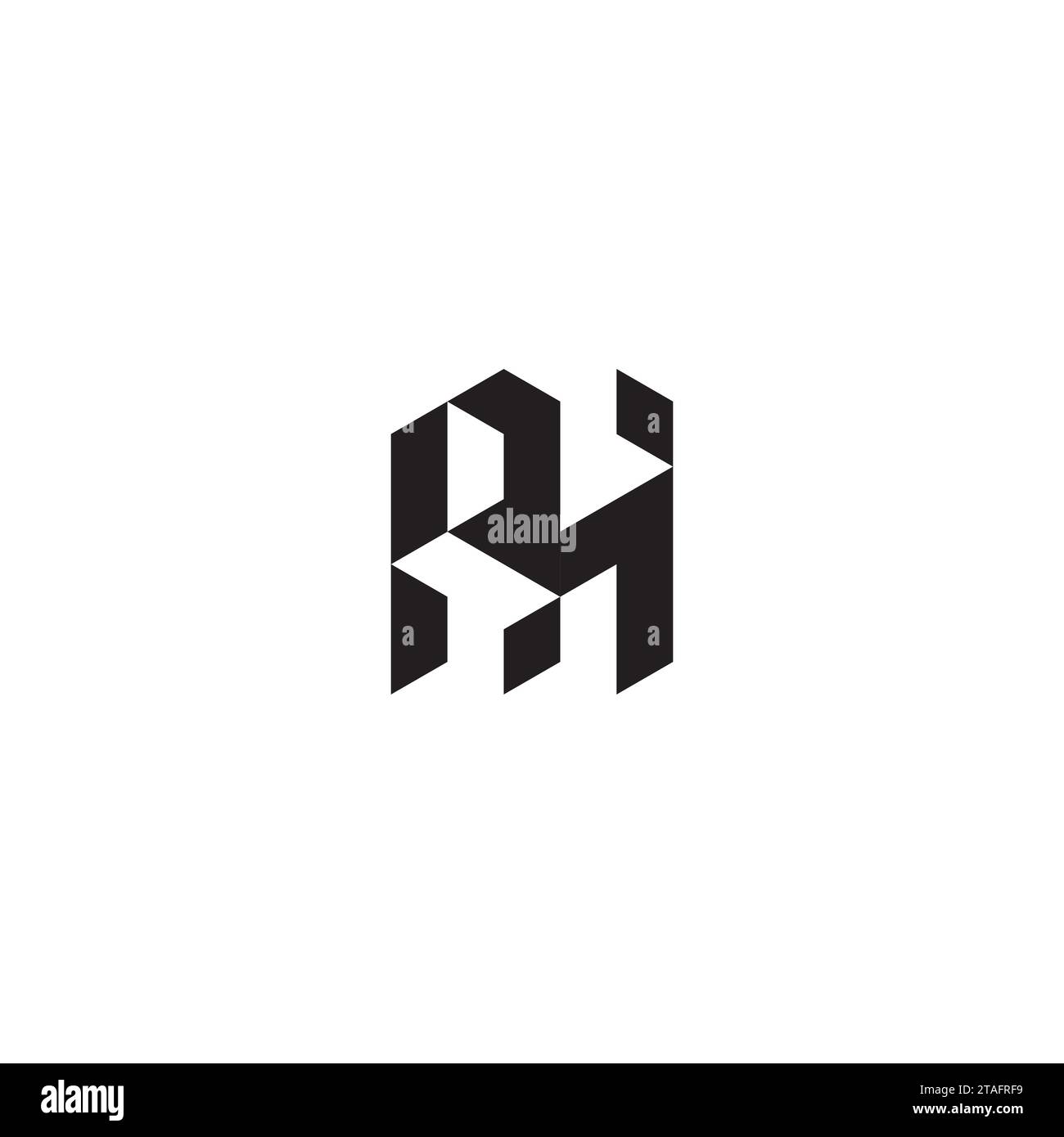 AH initial logo letters in high quality professional design that will ...