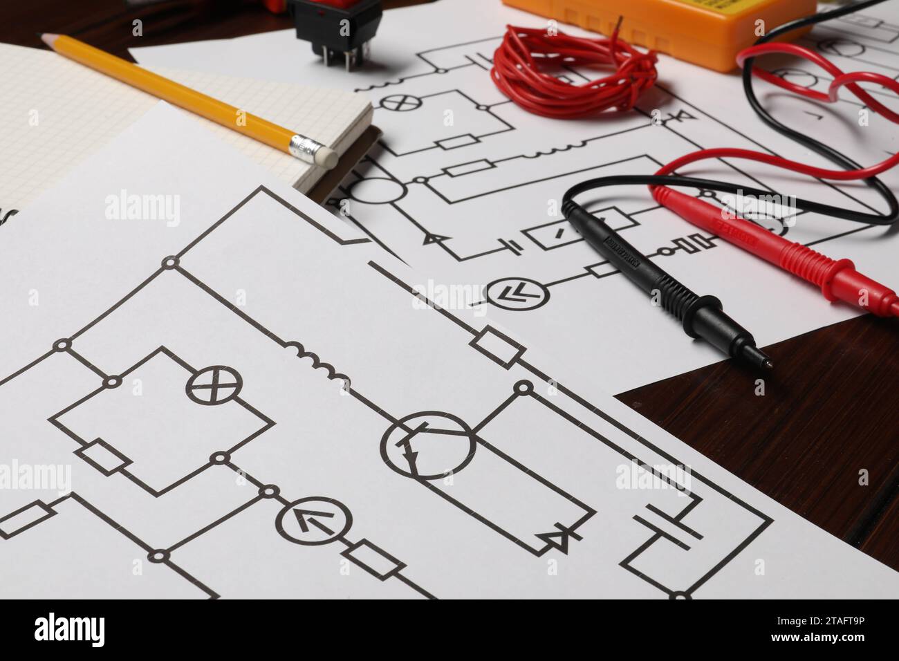 Wiring diagrams hi-res stock photography and images - Alamy
