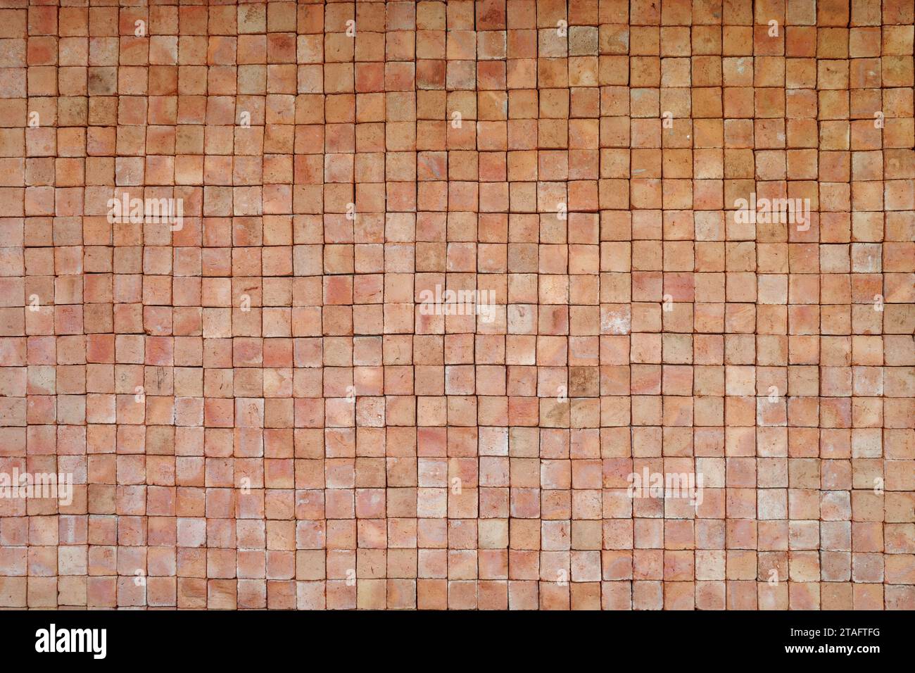 Brick with square shape arrange on grid pattern Stock Photo - Alamy