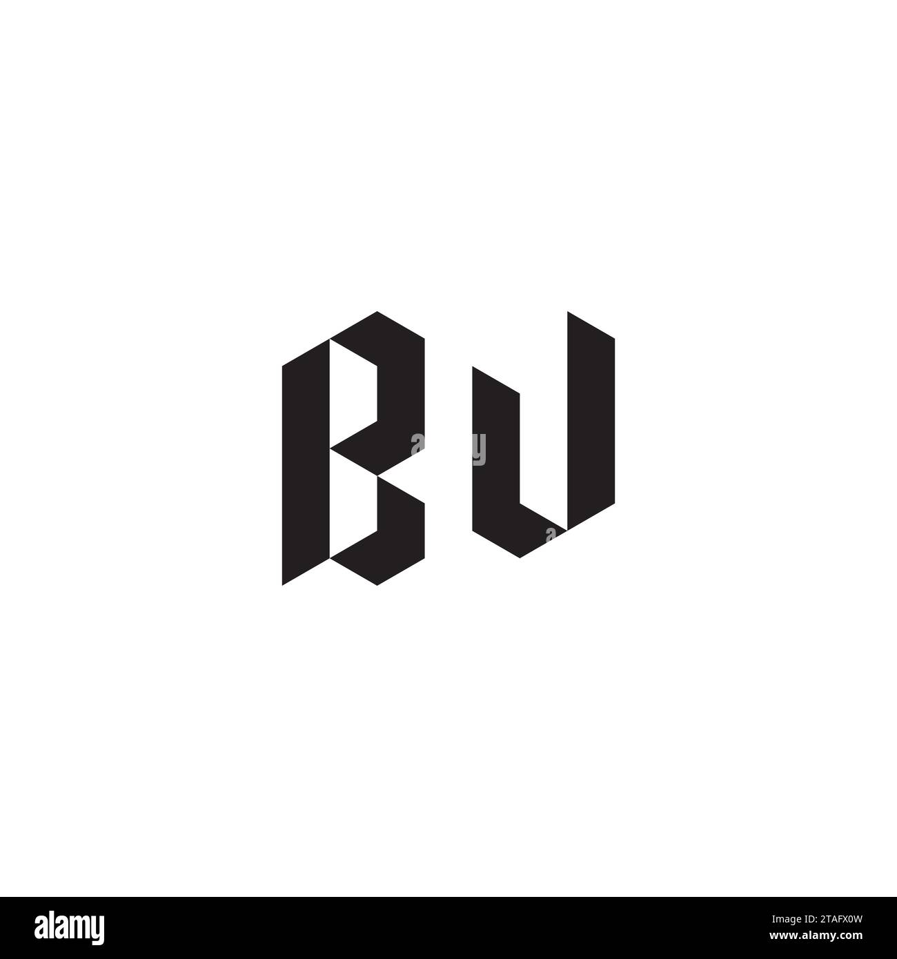 BW initial logo letters in high quality professional design that will ...