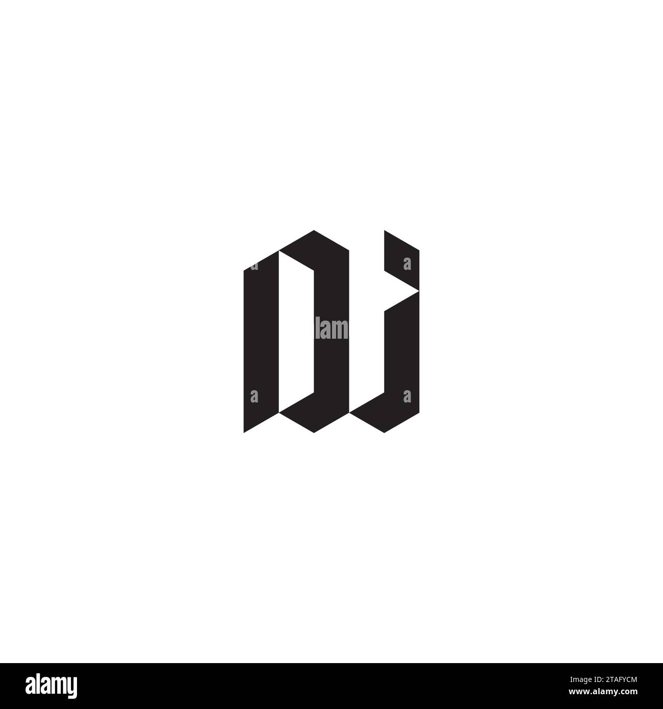 DJ initial logo letters in high quality professional design that will ...