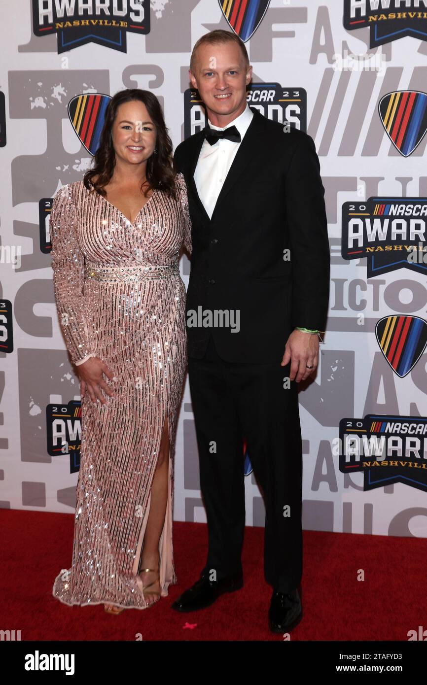 NASHVILLE, TN - NOVEMBER 30: Jonathan Hassler, crew chief for NASCAR ...