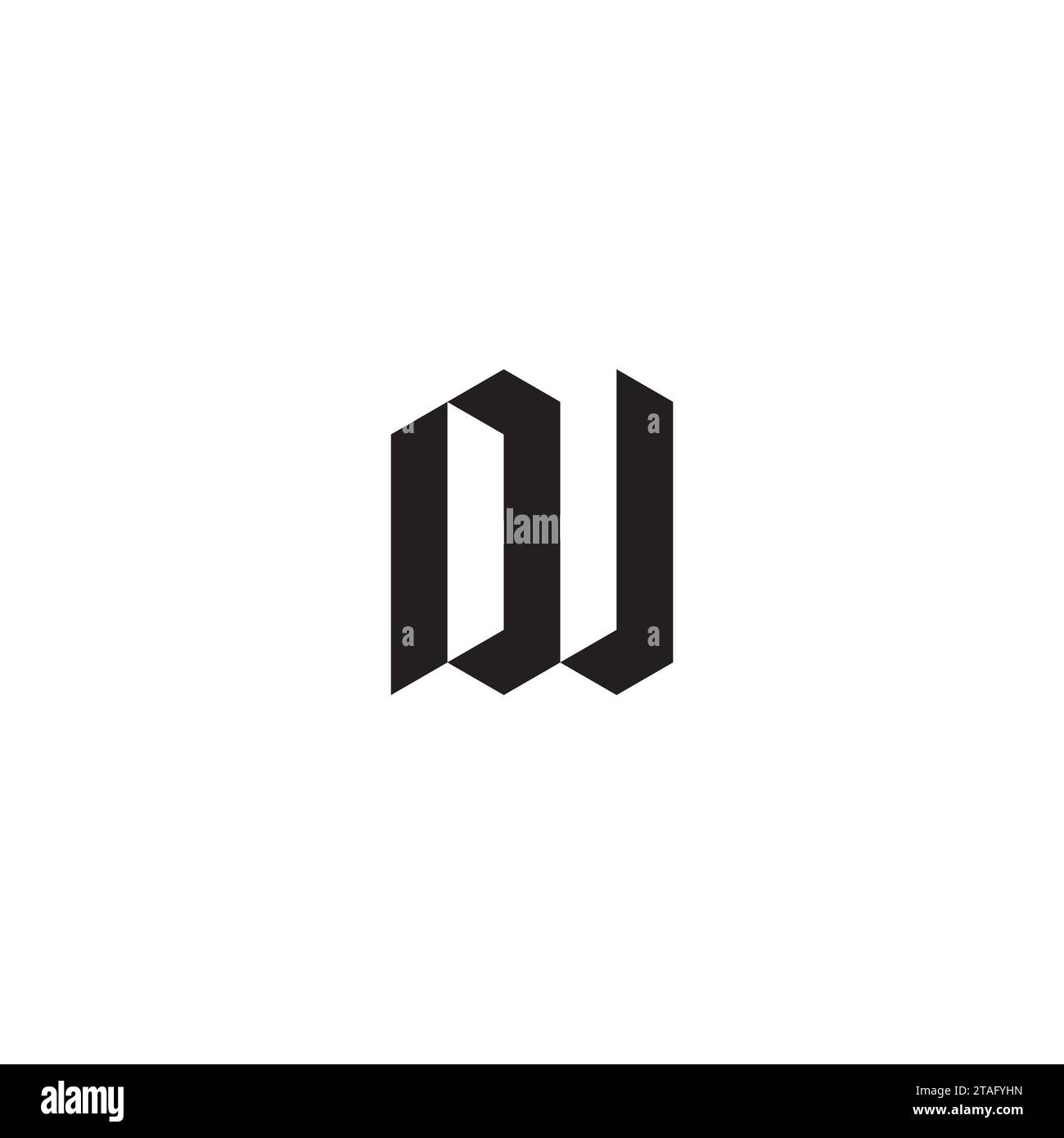 DU initial logo letters in high quality professional design that will ...