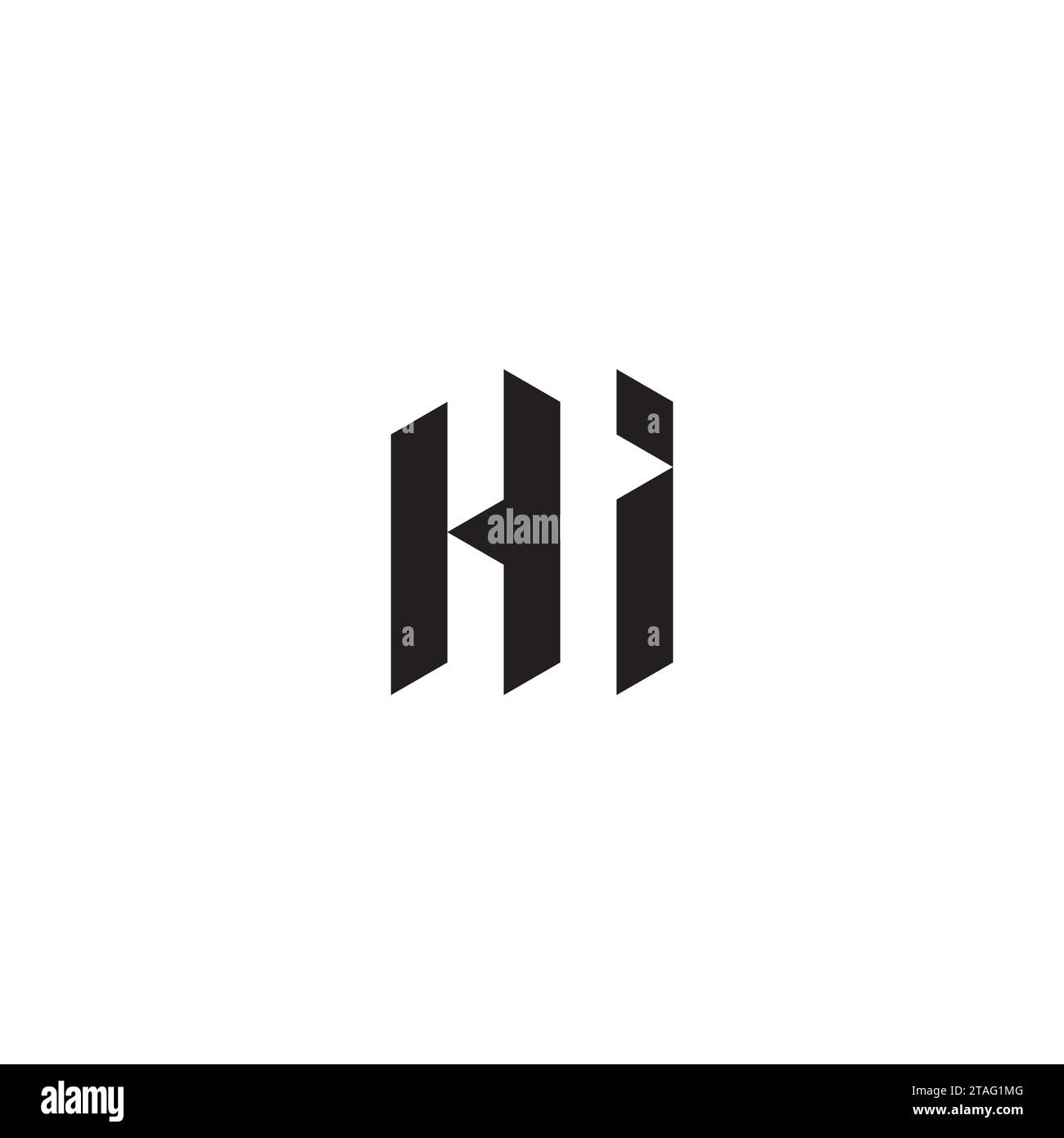 Hi tech logo Stock Vector Images - Alamy