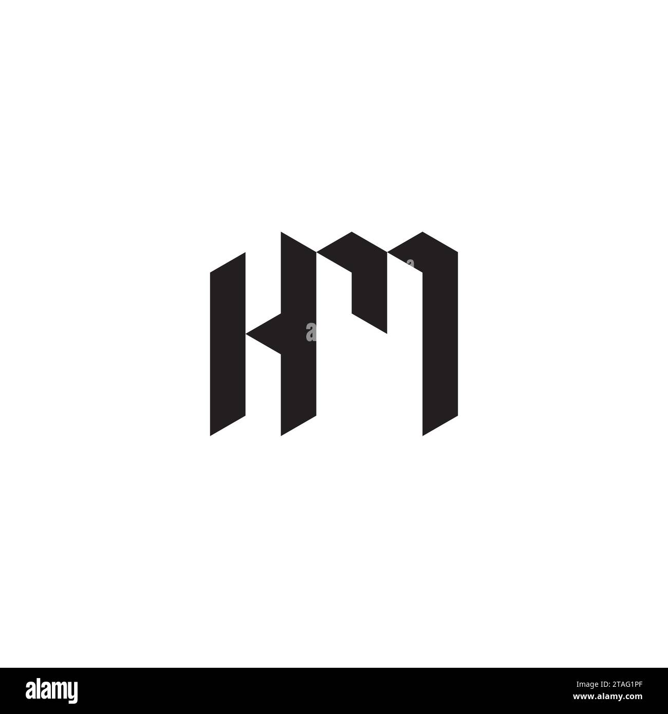 HM initial logo letters in high quality professional design that will ...