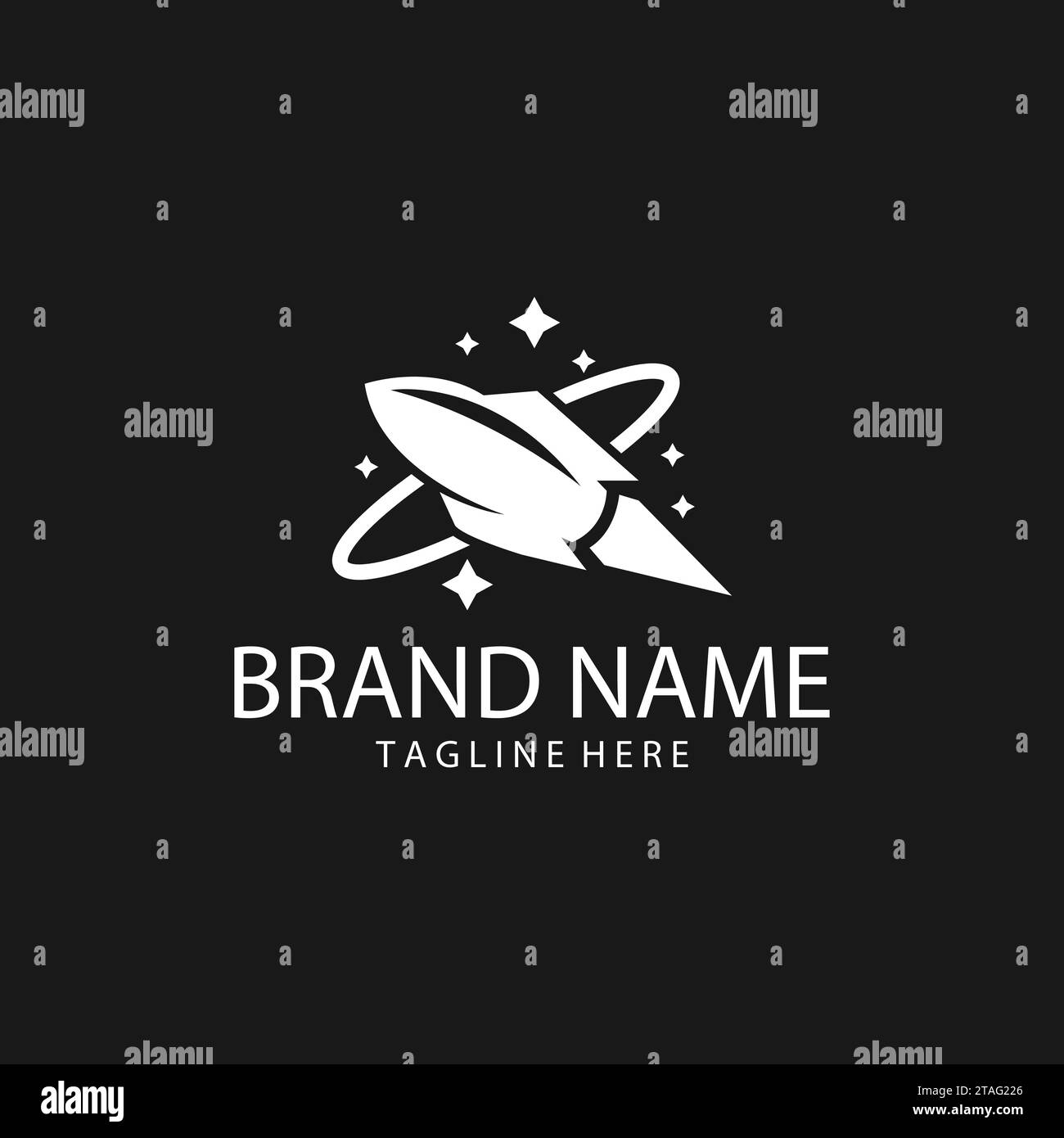 rocket space science star logo design vector Stock Vector Image & Art ...