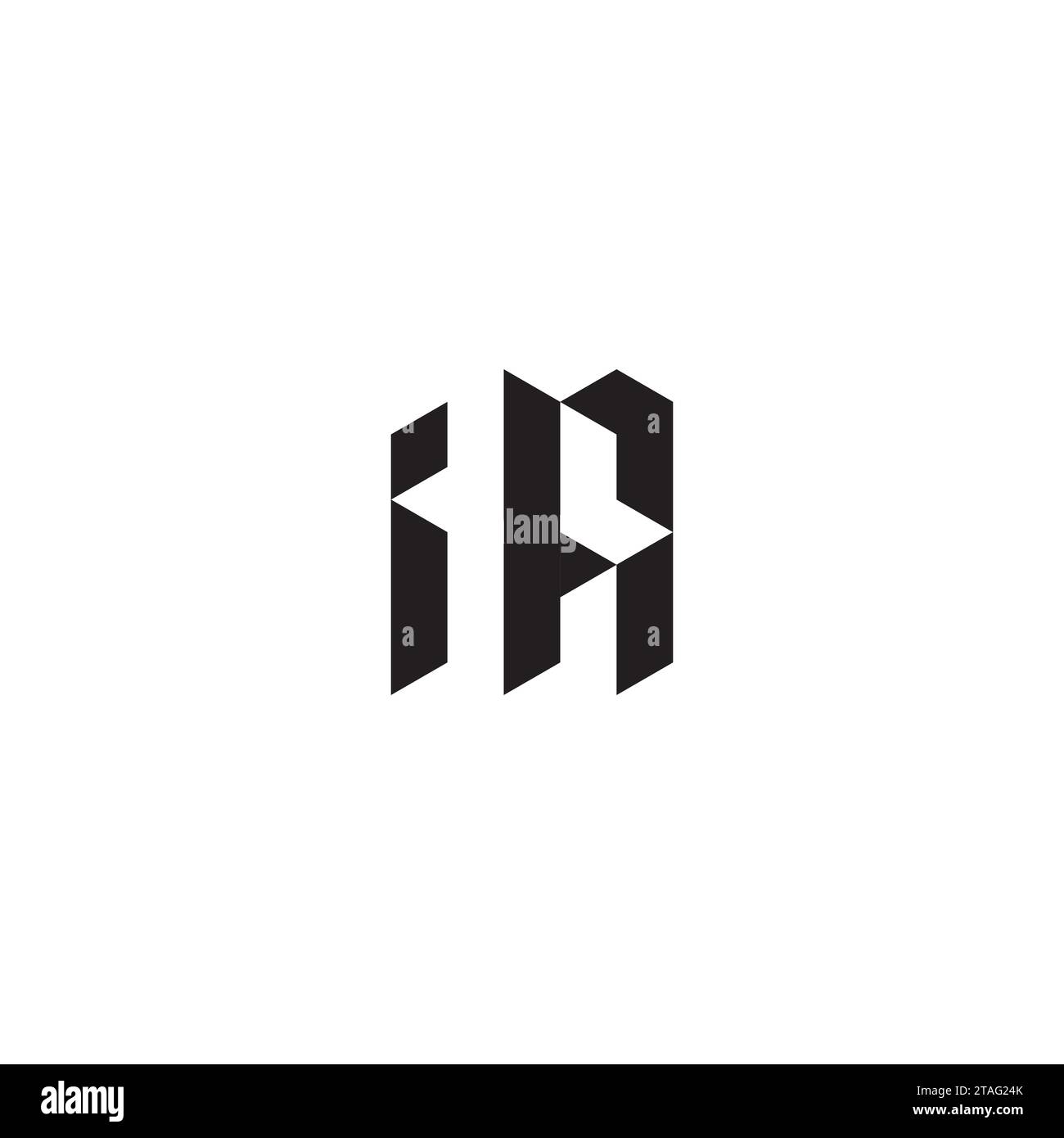 IA initial logo letters in high quality professional design that will ...