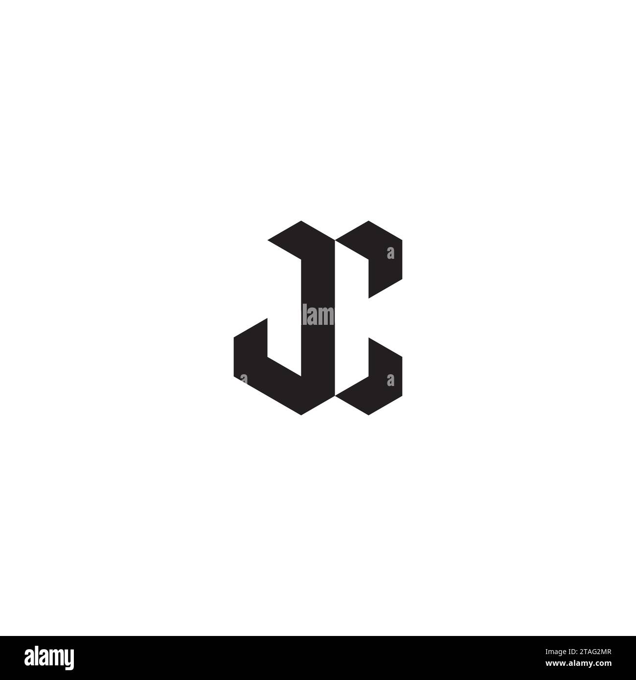 JC initial logo letters in high quality professional design that will ...
