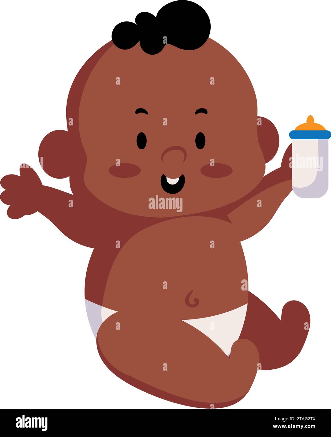 Drinking milk boy Stock Vector Images - Alamy