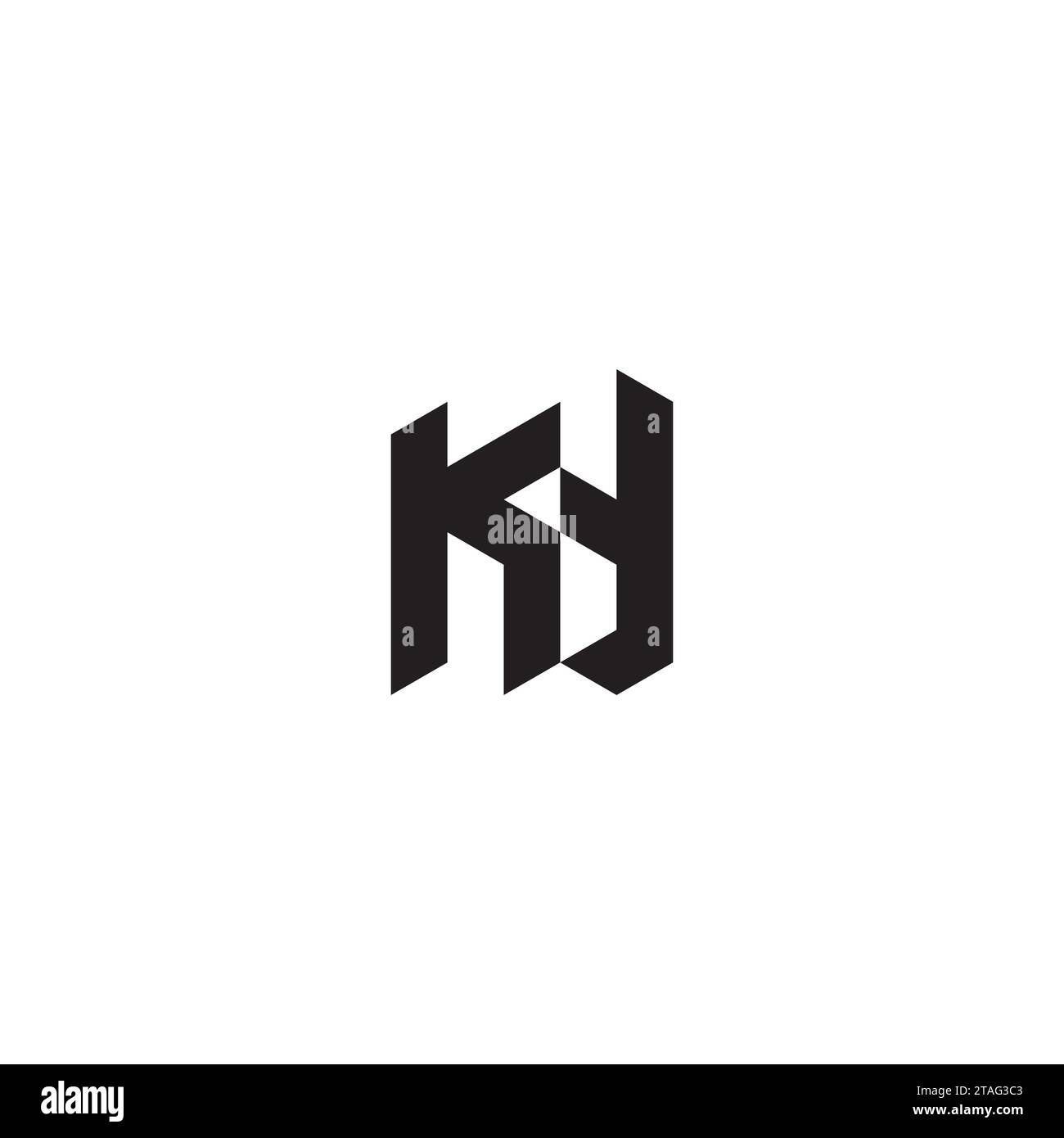 KY initial logo letters in high quality professional design that will ...