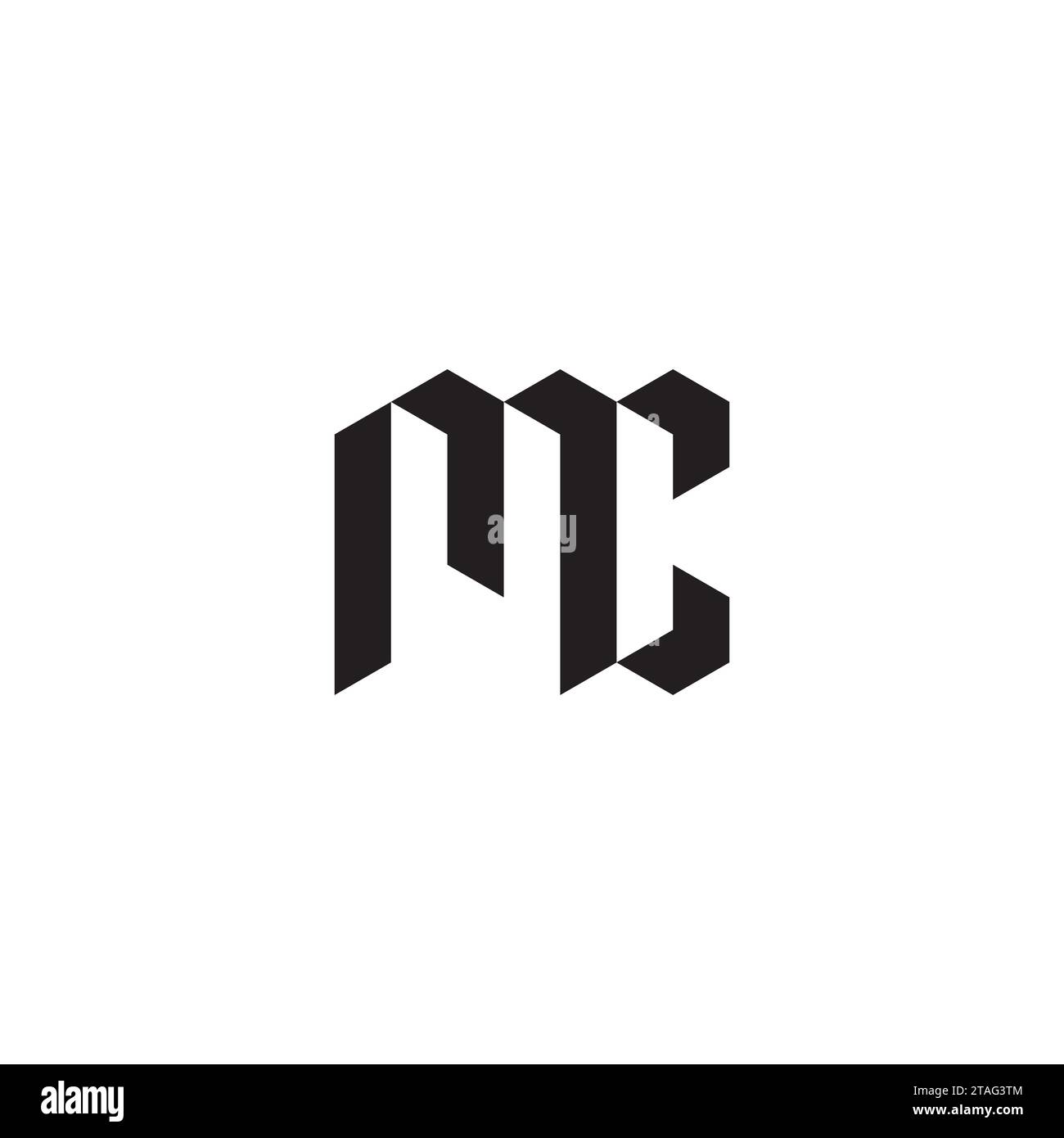 MC initial logo letters in high quality professional design that will ...