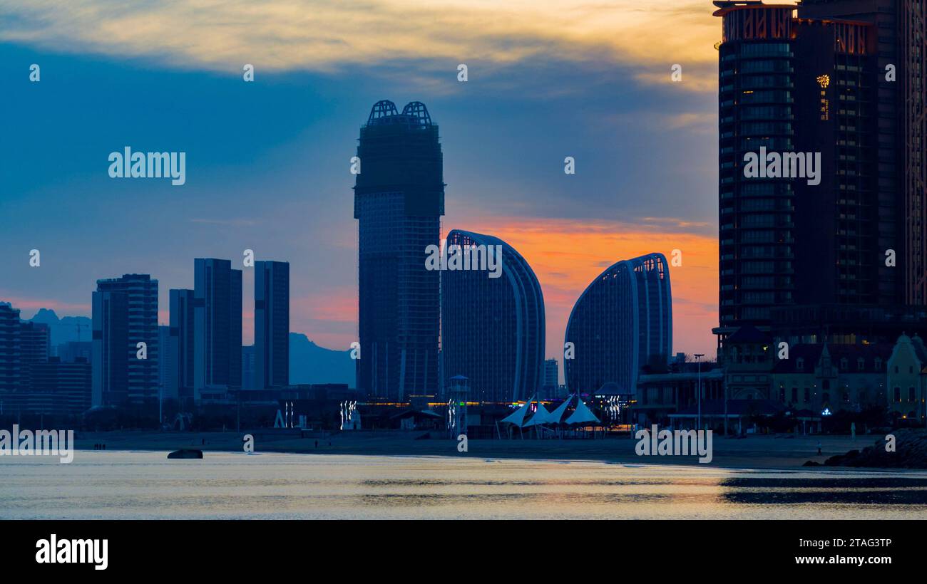 QINGDAO, CHINA - NOVEMBER 30, 2023 - The West Coast New Area is seen at ...