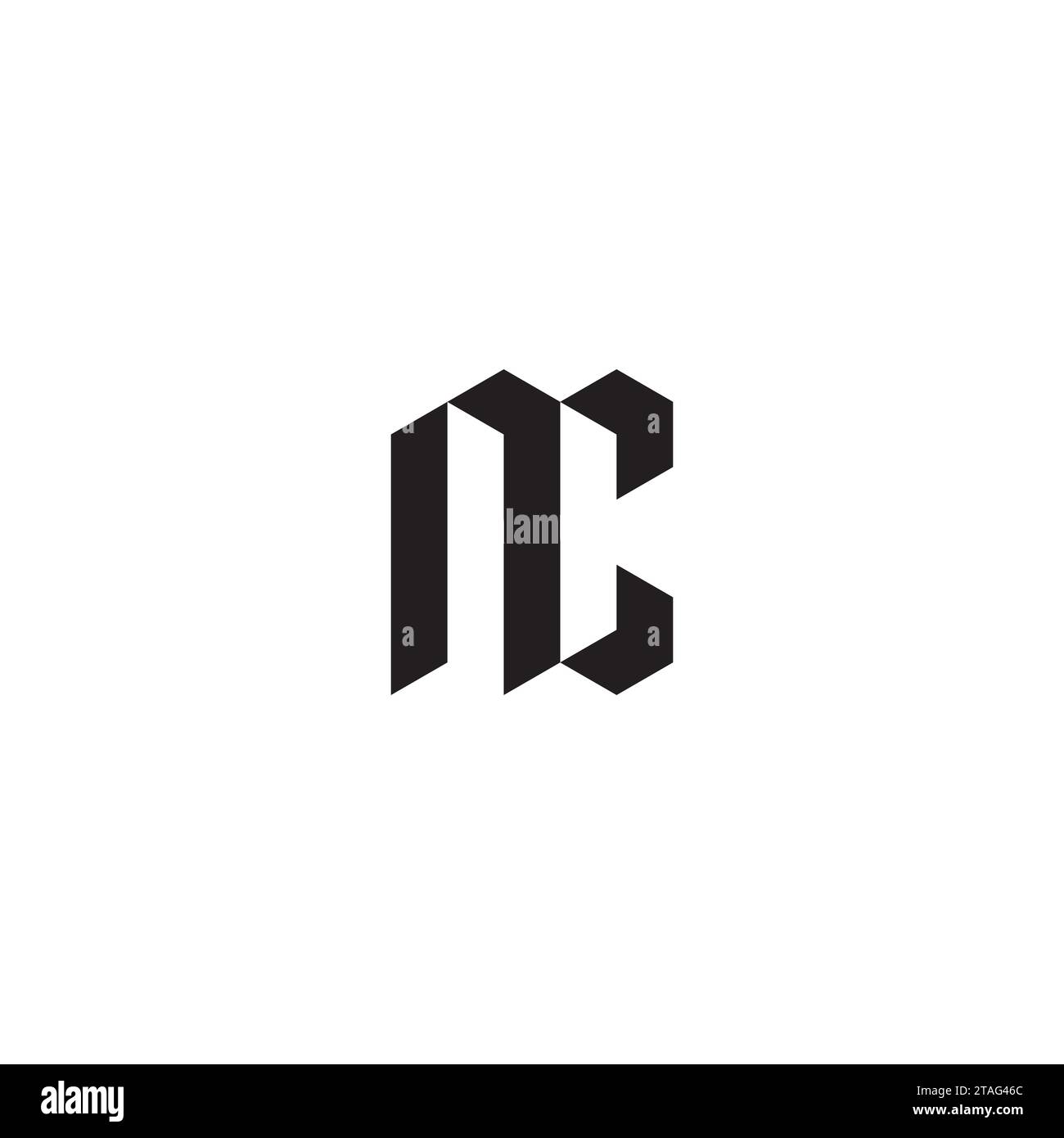 Nc initial Stock Vector Images - Alamy