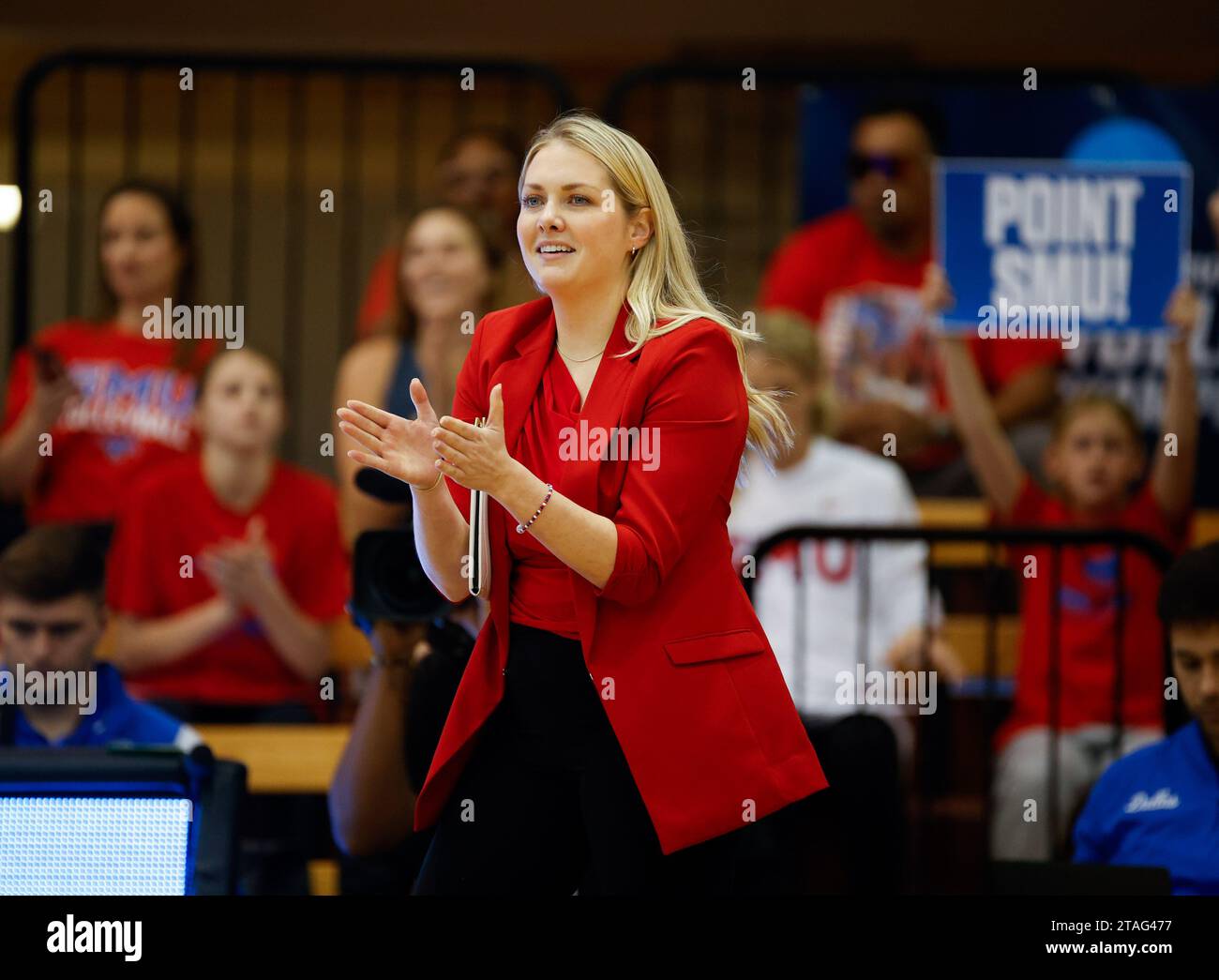 Gym coach volleyball hi-res stock photography and images - Alamy