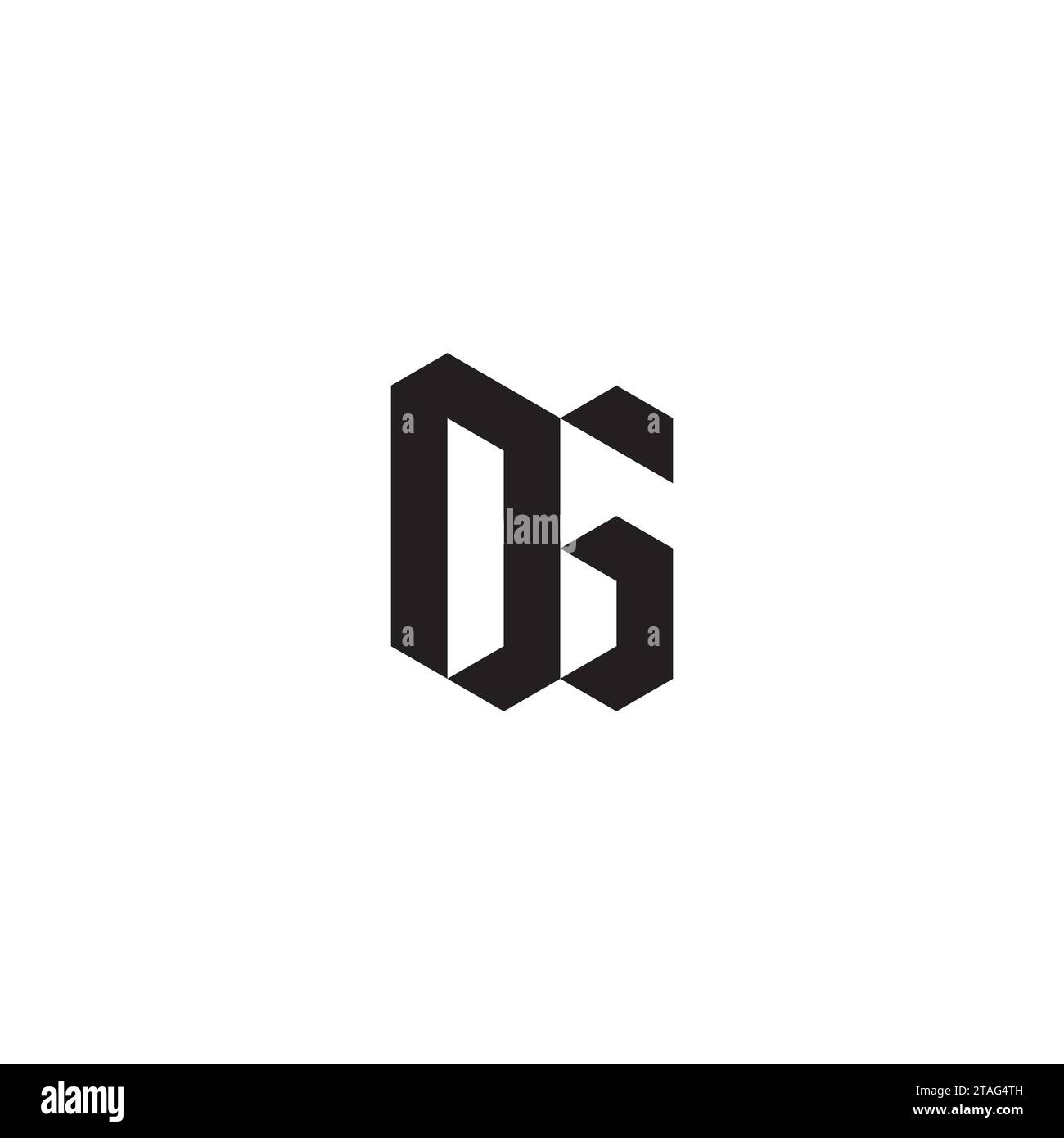 OG initial logo letters in high quality professional design that will ...