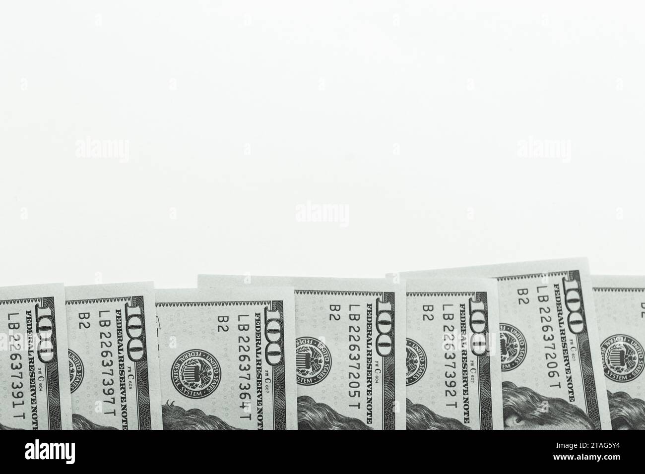 Money scattered on the desk. Photography for Finance and Economy ...