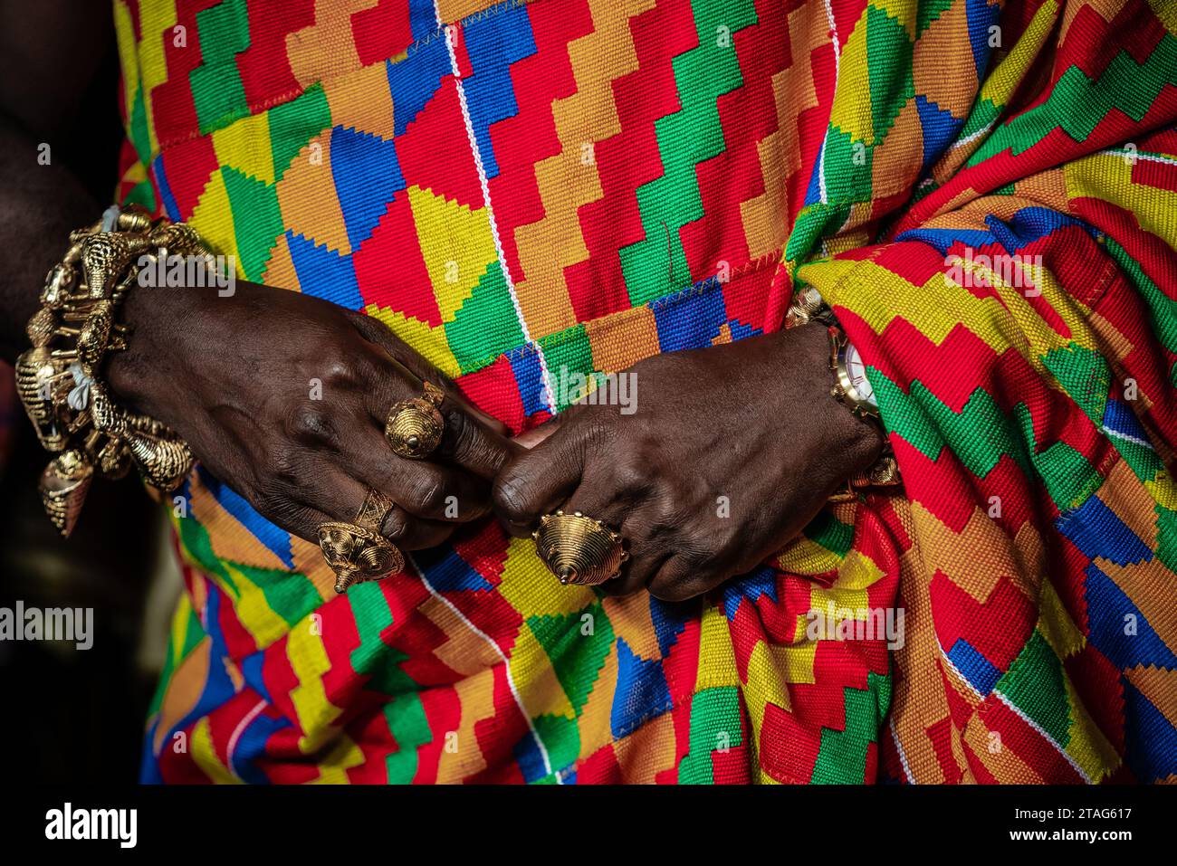 London, UK. 30th November 2023. HRH Baafuor Agyei Fosu II arrives for ...