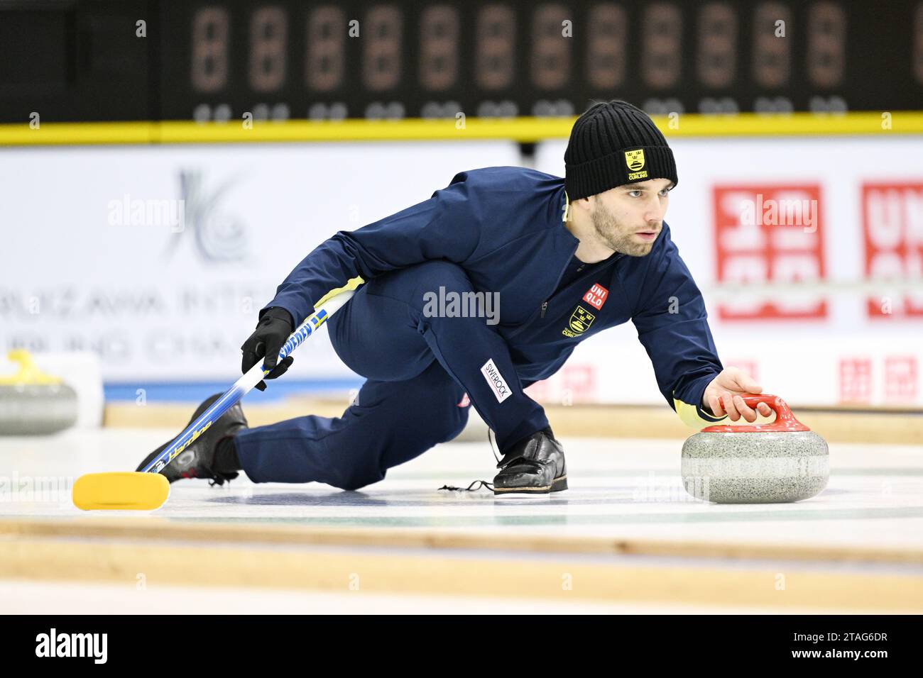 Karuizawa ice park, Nagano, Japan. 1st Dec, 2023. Oskar Eriksson (Edin), DECEMBER 1, 2023 ...