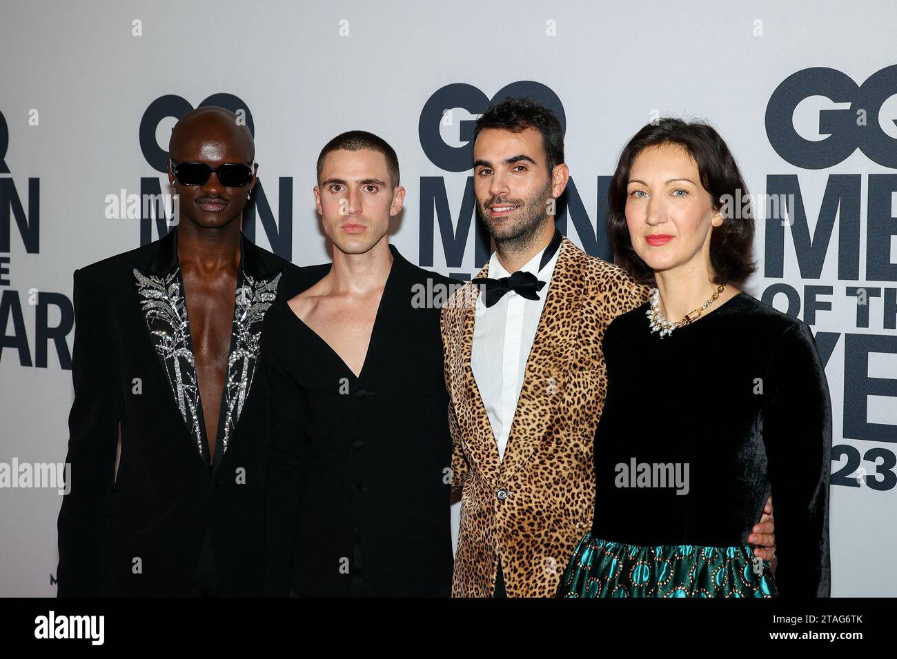 Paris, France. 30th Nov, 2023. Pierre Alexandre M`Pe, Arturo Obegero ...