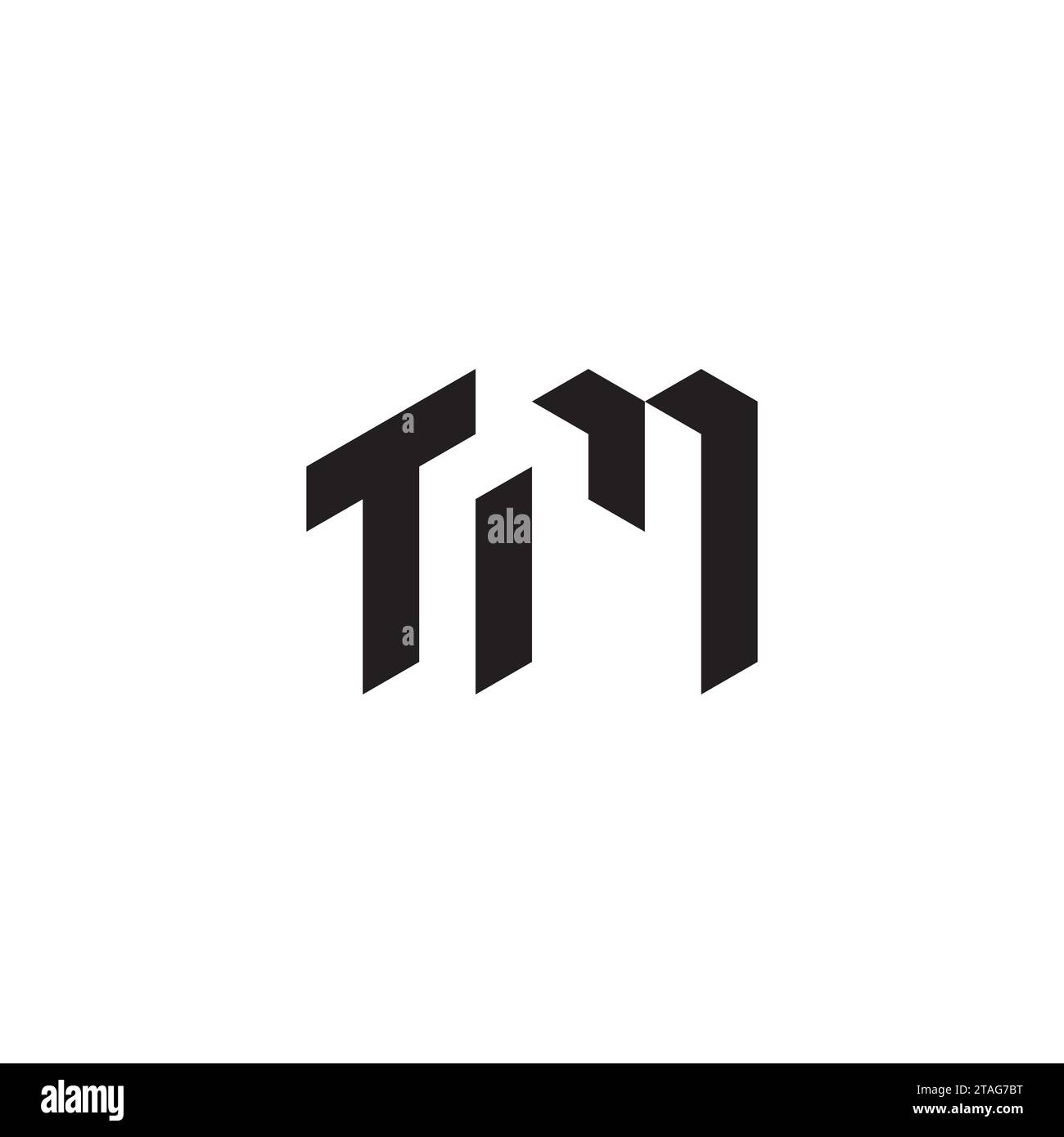 TM initial logo letters in high quality professional design that will ...