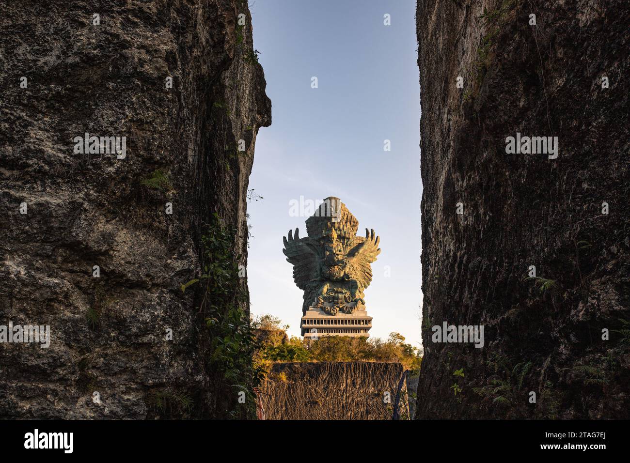 Garuda Vishnu Kencana Statue on Bali, Indonesia. High quality photo ...