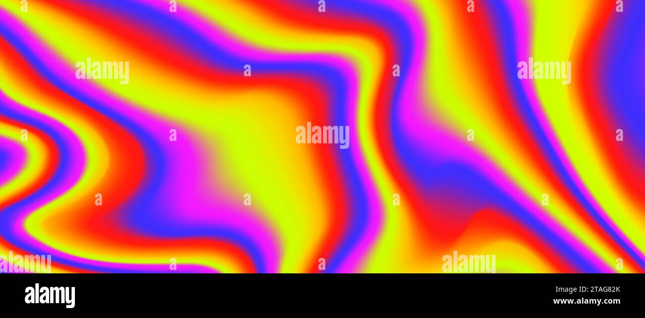 Neon Acid Trip Wallpaper