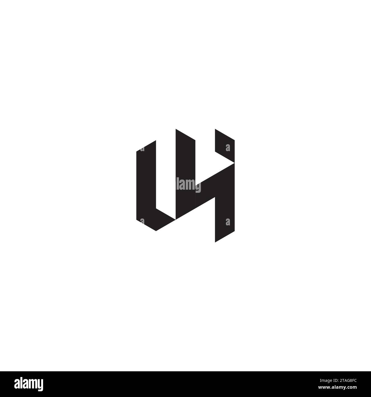 VH initial logo letters in high quality professional design that will ...