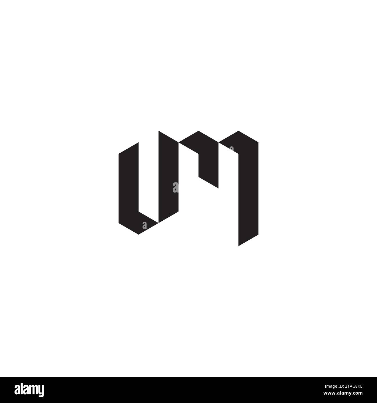 VM initial logo letters in high quality professional design that will ...