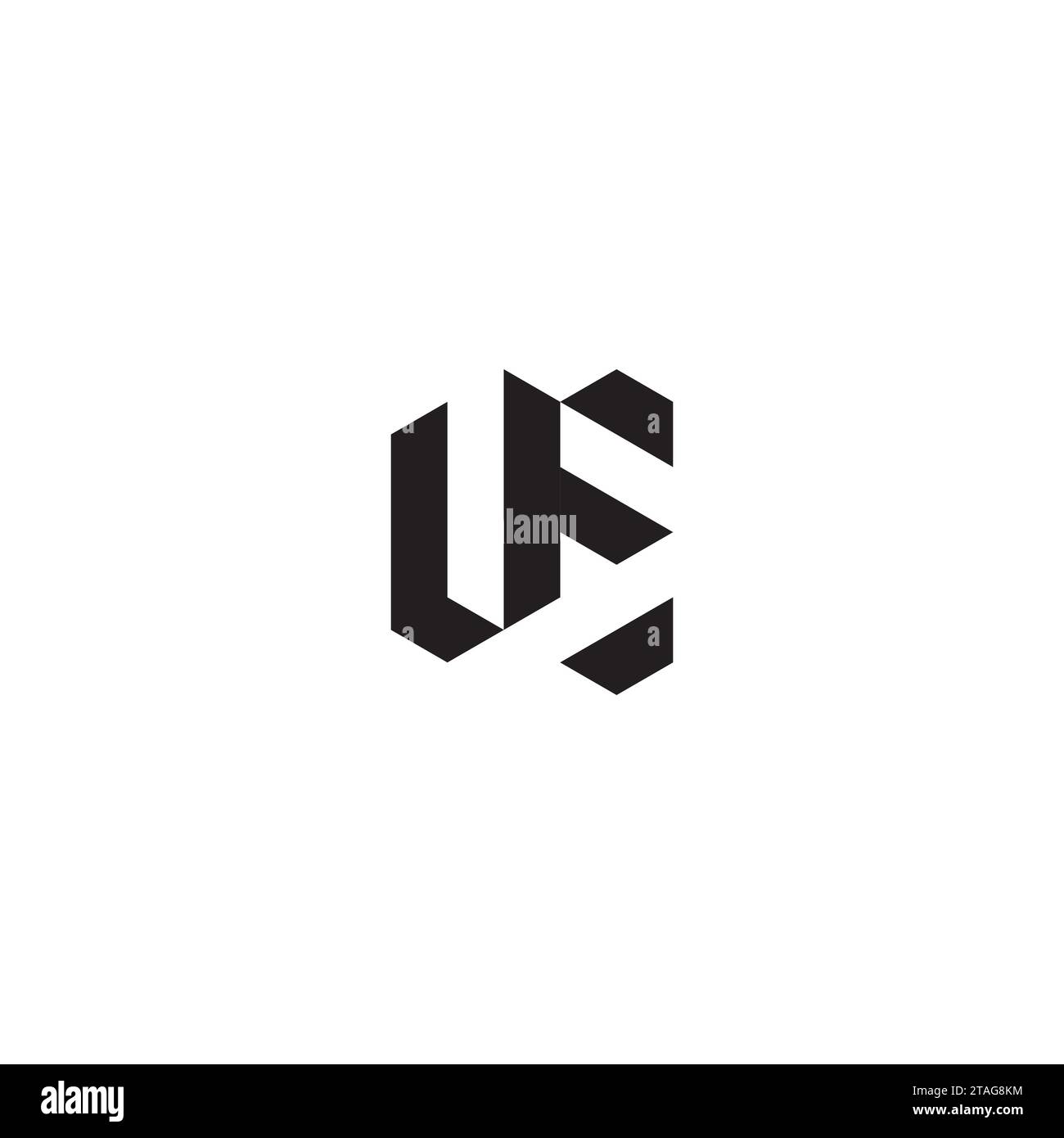 Ve logo design Black and White Stock Photos & Images - Alamy