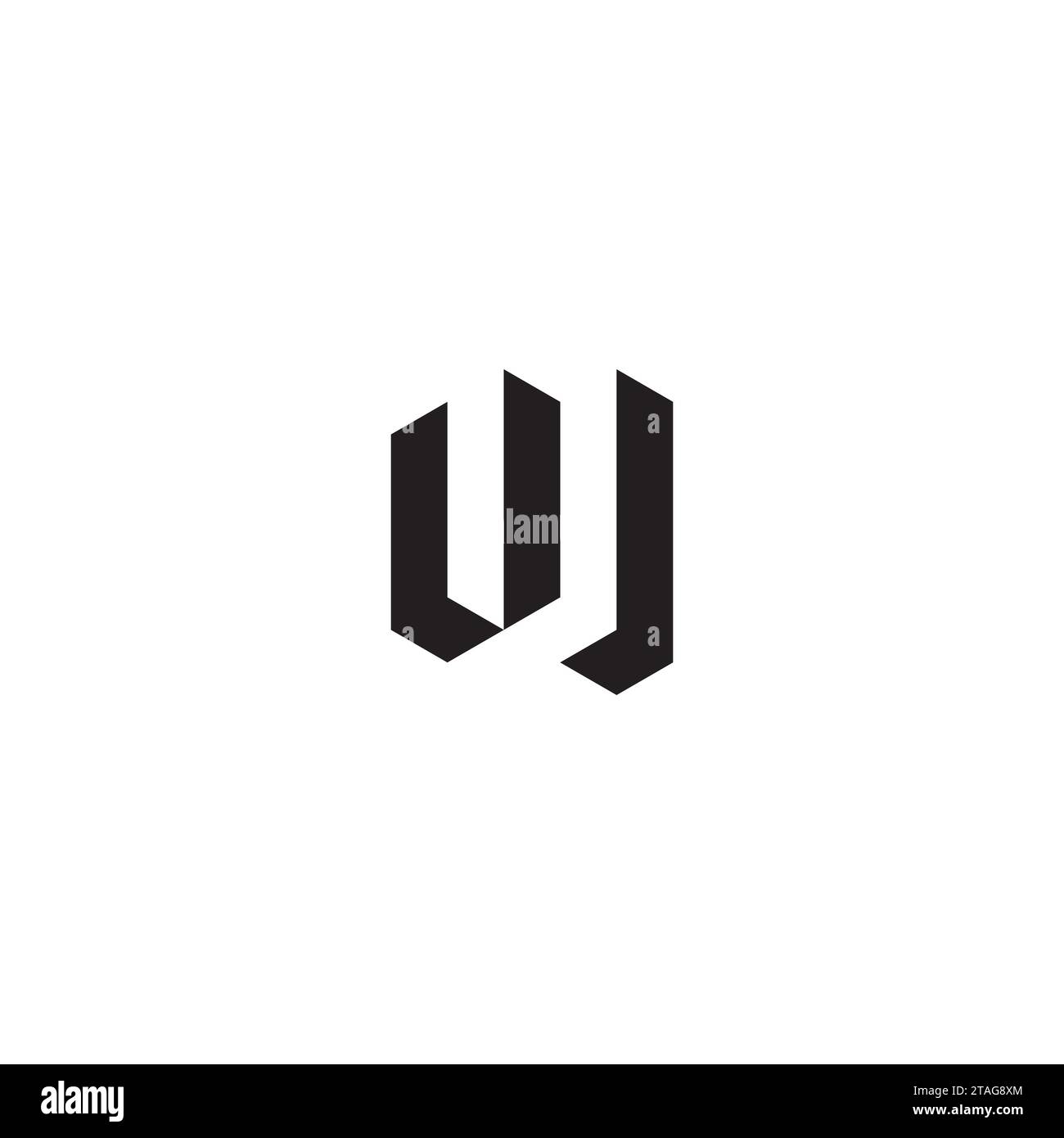VU initial logo letters in high quality professional design that will ...
